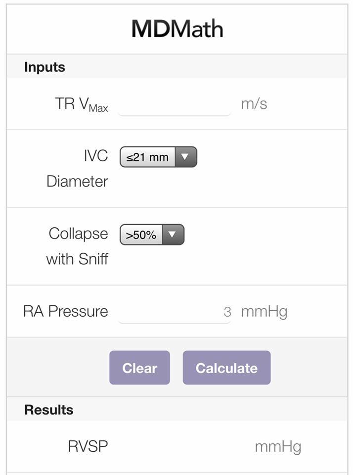 Right Ventricular Systolic Pressure (RVSP) - StudyPK