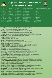 Top 50 Linux Commands you must know with example - StudyPK