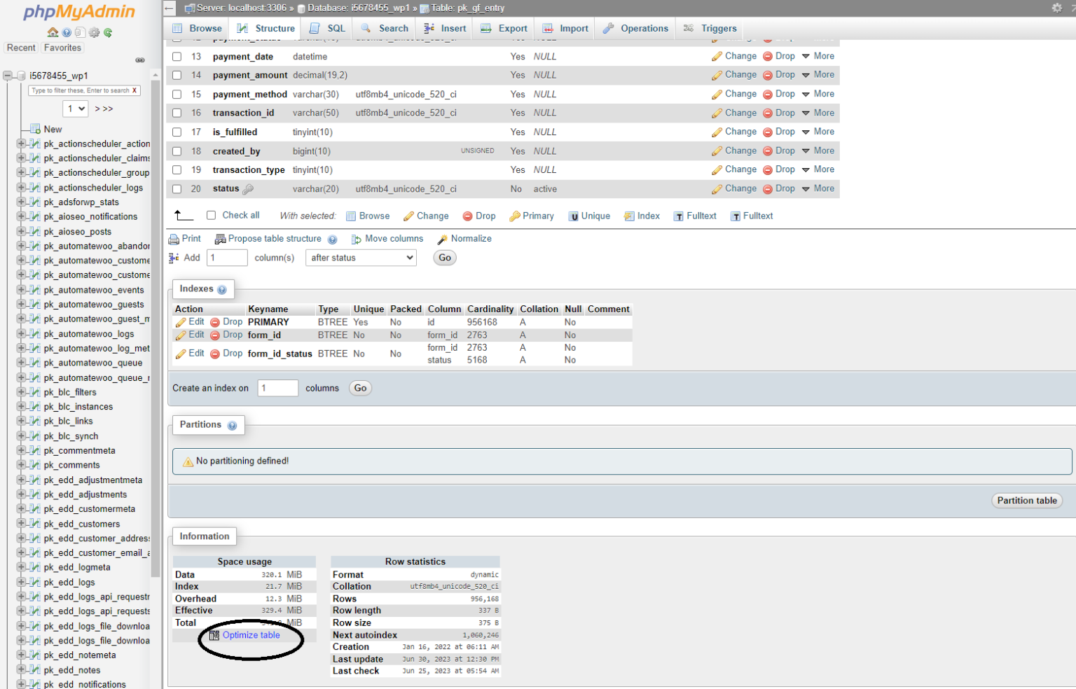 How to Clear MySQL Overhead in phpMyAdmin (Step-by-Step Guide) - StudyPK